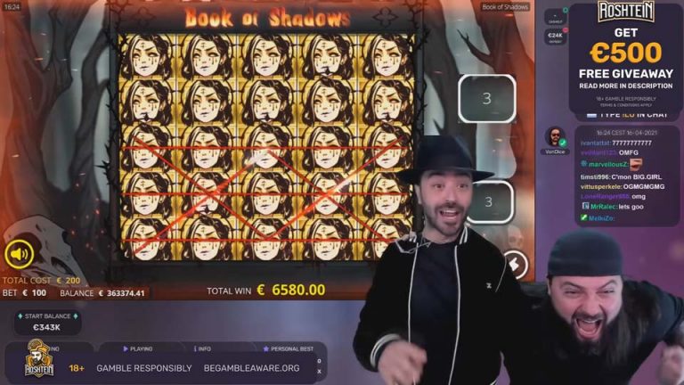Roshtein Twitch Streamer » The Multimillionaire conquering Stake Casino!